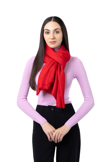 Red Cashmere Shawl – parissplendeur